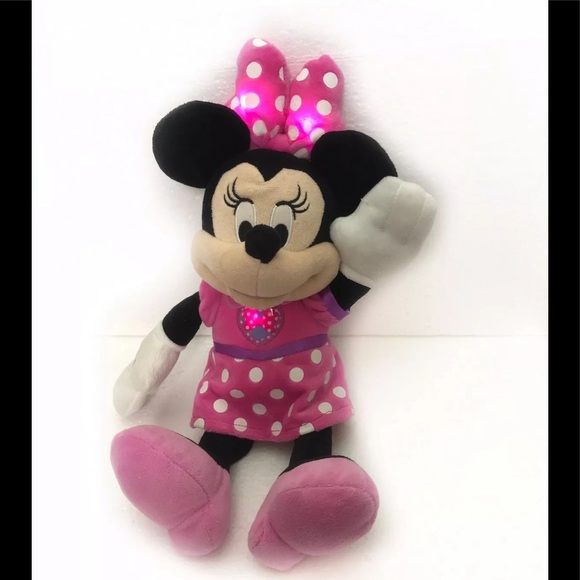 Disney | Toys | Disney Minnie Mouse Singing Talking Stuffed Plush ...